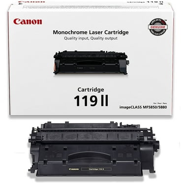 Canon Original 119 Laser Printer Toner Cartridge - Black 2 Pack ...