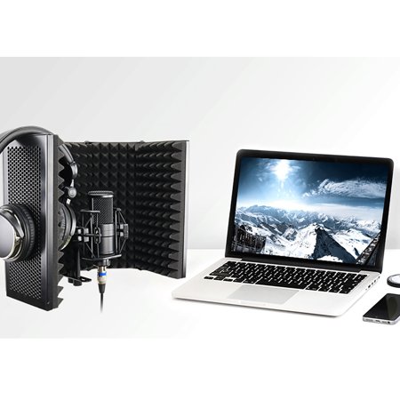 Foldable Microphone Acoustic Isolation Shield Acoustic panel acoustic ...