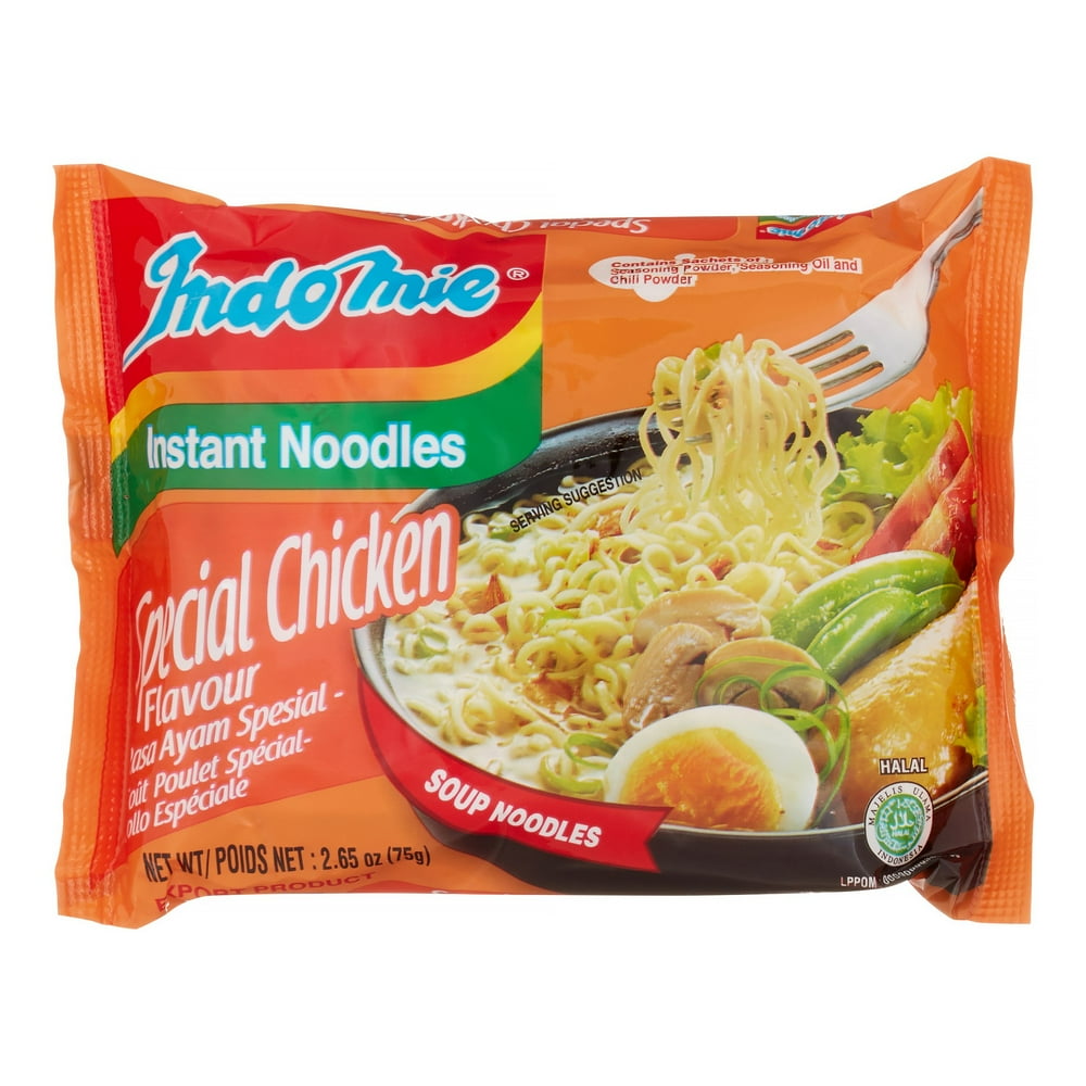 Indomie Rasa Ayam Instant Noodles, Special Chicken, 2.7 Oz (Case of 30 ...