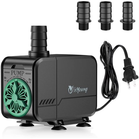 Sepeda 800GPH Submersible Water Pump(3000L/H, 45W), Adjustable, Ultra ...