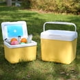 YIEMEEN 6L Camping Coolers Box Insulated Ice Chest Ice Bucket Outdoor ...