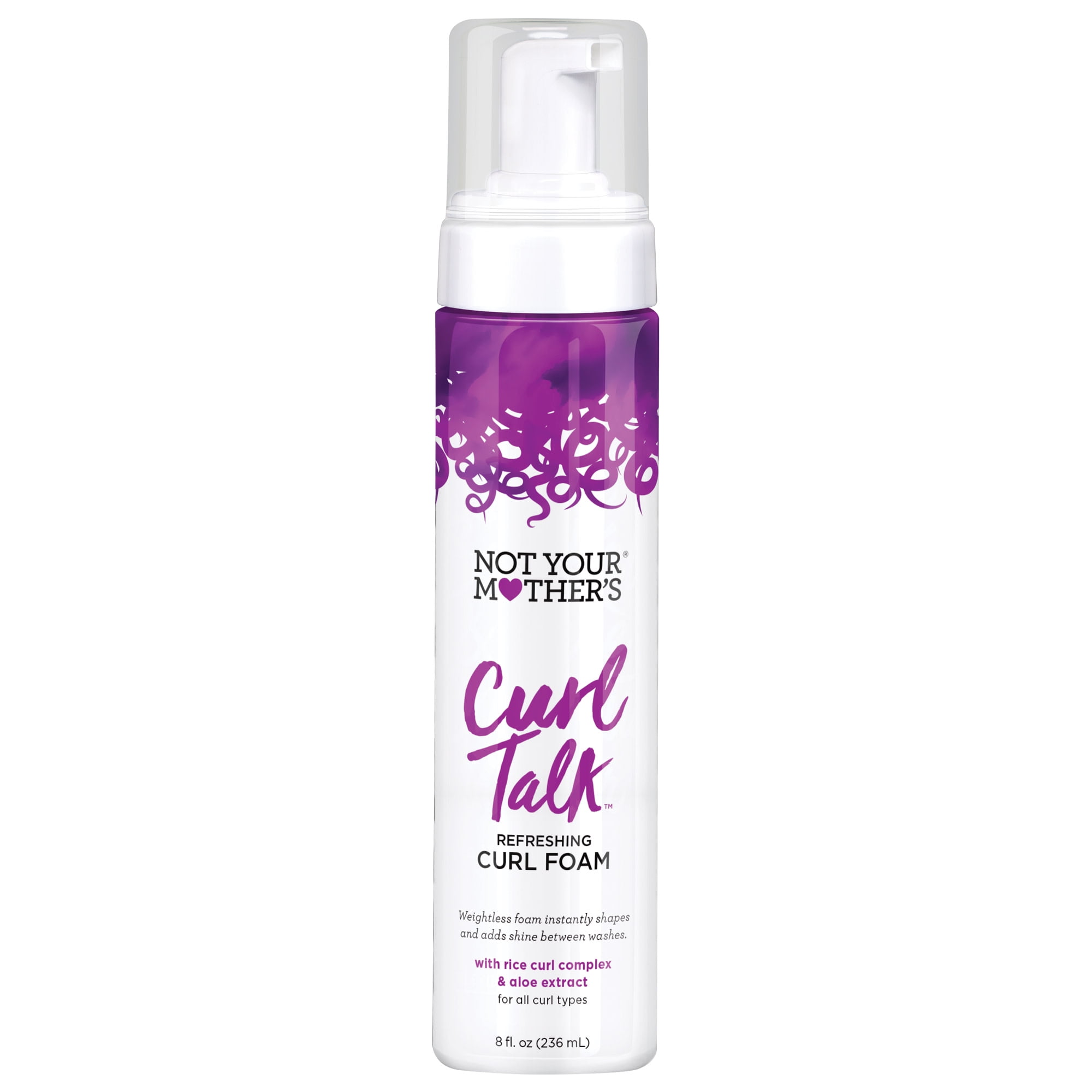 Not Your Mothers Curl Talk Refreshing Curl Foam 8oz