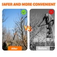 26FT Reach Tree Trimmer, Telescoping Pole Saw with 5-20FT Extension ...
