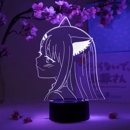 Nagatoro Cat Ears Otaku Lamp – Don't Toy with Me, Miss Nagatoro – Anime ...
