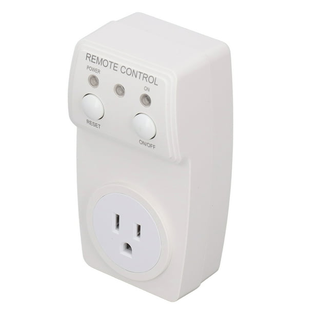 Remote Control Outlet Power Socket Receptacle US Plug 120V For Light ...