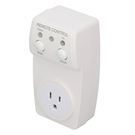 Remote Control Outlet Power Socket Receptacle US Plug 120V For Light ...