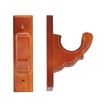 StrongTools Hardwood Gun Rack Solid Wood Wall Mount Rifle and Shotgun ...