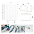 Vintage Italian Restaurant Architecture Shower Curtain Sets St Houses