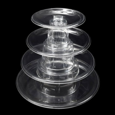 Macaron Display Stand Plastic Multifunction 6 Layers Cake Tower Tray ...