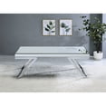 69.36 - lb Silver Mirrored Coffee Table / Mirrored Sides, Simple Setup ...