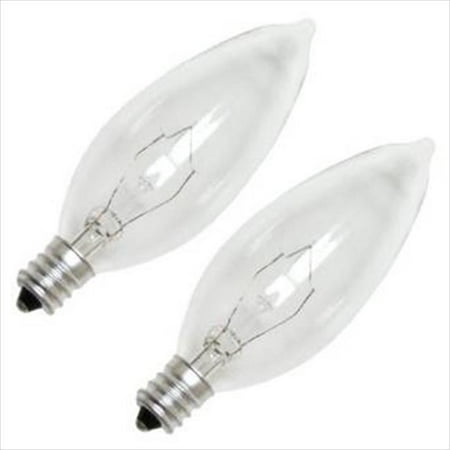 Sylvania 40-Watt Candelabra Light Bulbs - Two Pack, Clear - Walmart.ca