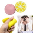 Mpeace Cute Lemon Shape Anti-stress Slow Rising Stress Relief Kids ...