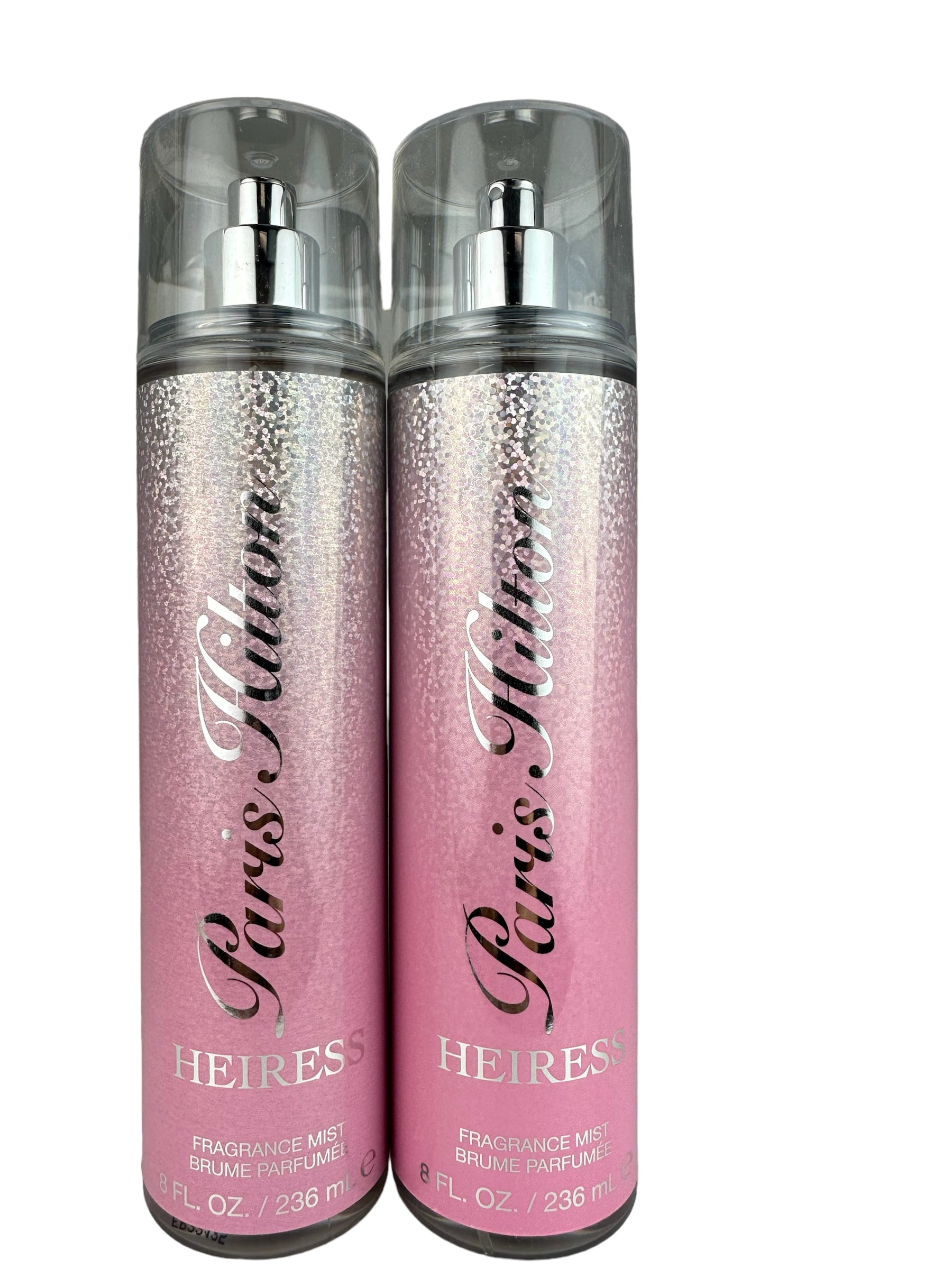 Paris Hilton Heiress for Woman Body Fragrance Mist 8 oz (TWO PCS ...