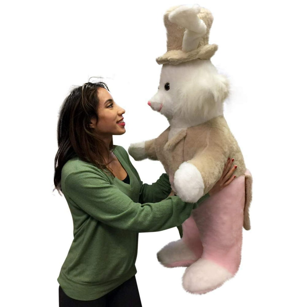 American Made Giant Stuffed Bunny Rabbit Wearing Tuxedo 4 Feet Tall ...