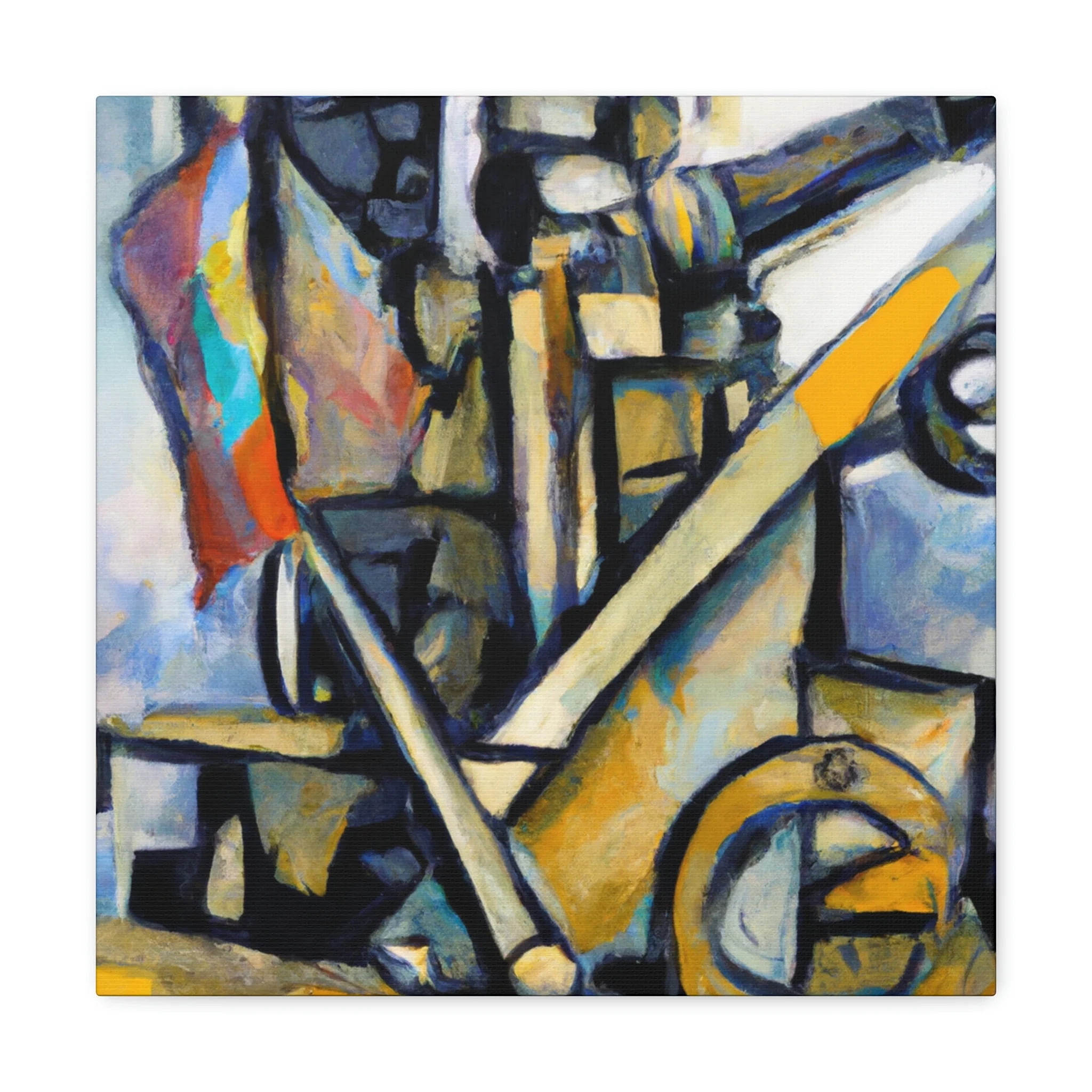 Gunner in Action and Color - Canvas - Walmart.com