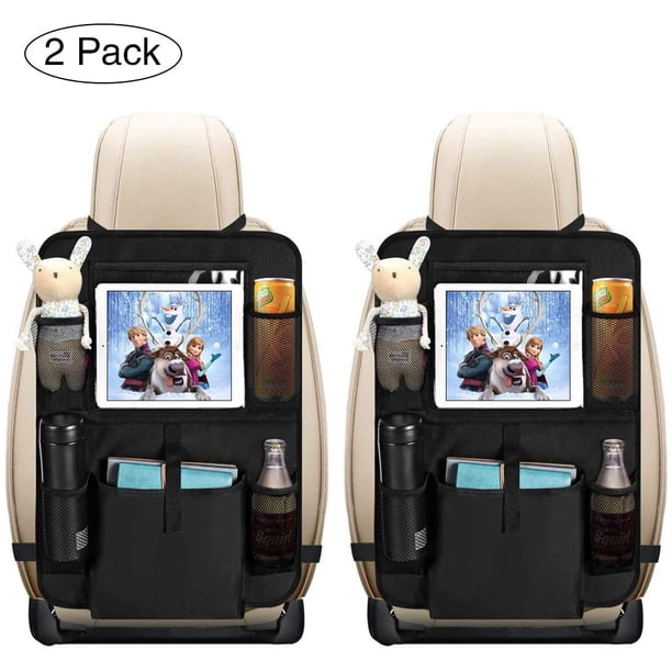 Car backrest protection, 2 pieces car back seat organizer for children ...