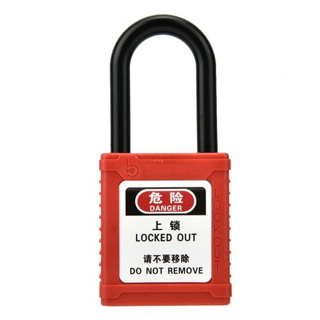 Lockout Lock, Clever Lock Structure Red , For Equipment Engineering ...