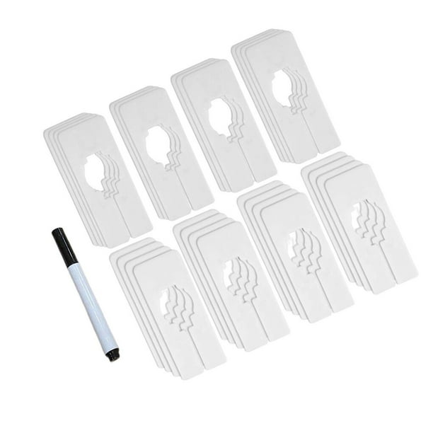 stanreset 30 Pieces Clothing Hangers Dividers Separator with for ...