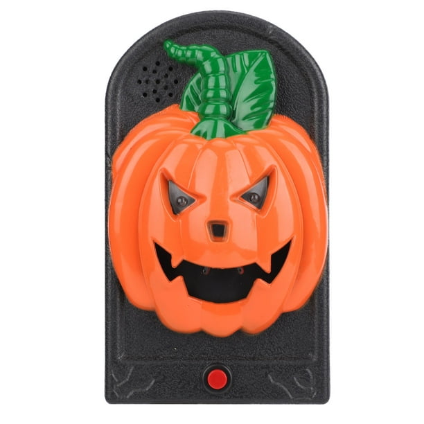 Doorbell Decoration Prop,Halloween Horror Doorbell with Talking ...