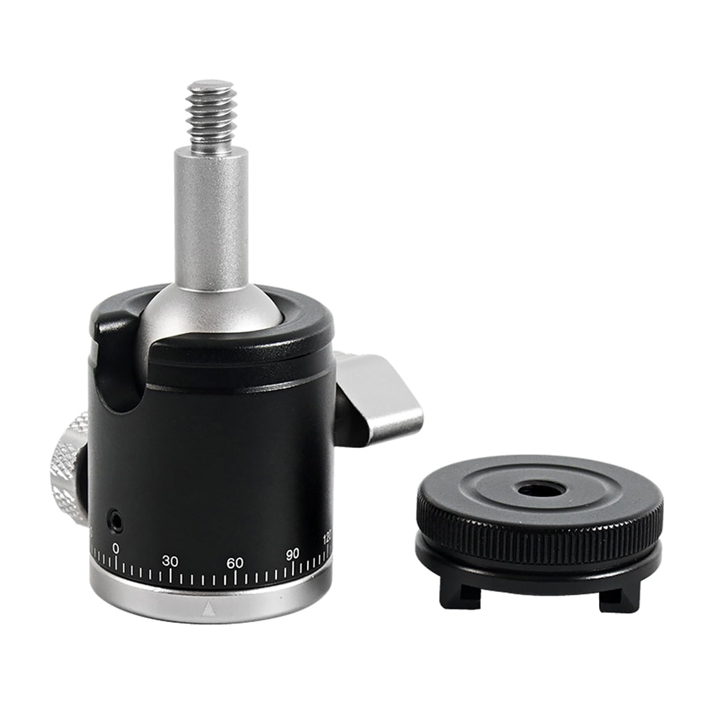 Tripod Ball Head Metal 360 Degree Swivel Camera Adapter Universal ...