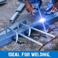 Bar Clamps 4-Pack, 12-Inch Light-duty Drop Forged Steel F Clamps (450 ...