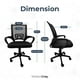MotionGrey MC1 Ergonomic Breathable Mesh Office Chair - Executive ...