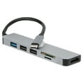 Vivitar Multi-Port USB Hub with SD, Micro SD and Compact Flash Card ...