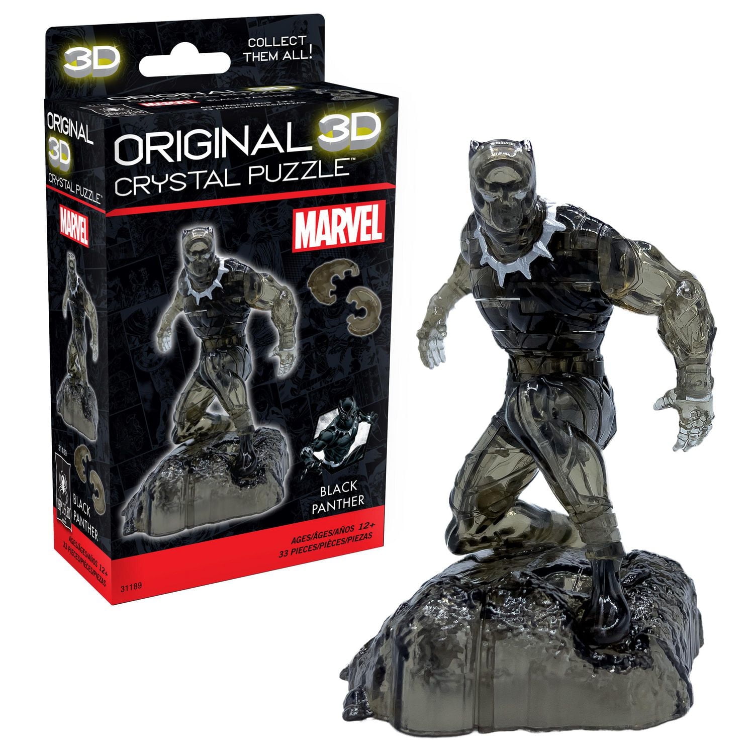Click here for Black Panther Marvel 3d Crystal Puzzle prices