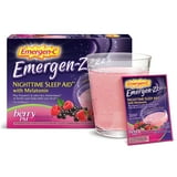 Emergen-Zzzz Nighttime Sleep Aid Supplement Powder, Berry Pm, 24 Ct ...