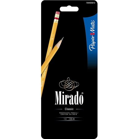 Paper Mate Mirado Pencil, Classic Pencil № 2, 10-Carded, HB (7364005810 ...