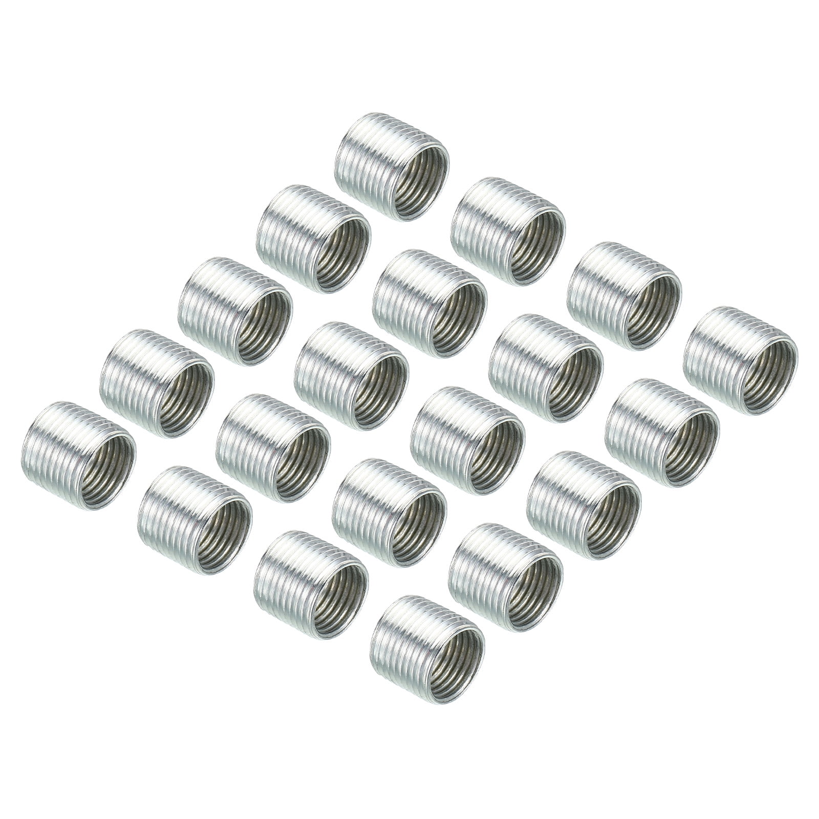 Uxcell M12 to M10 Thread Adapters Sleeve Reducing Nut 10mm Screw Pipe ...