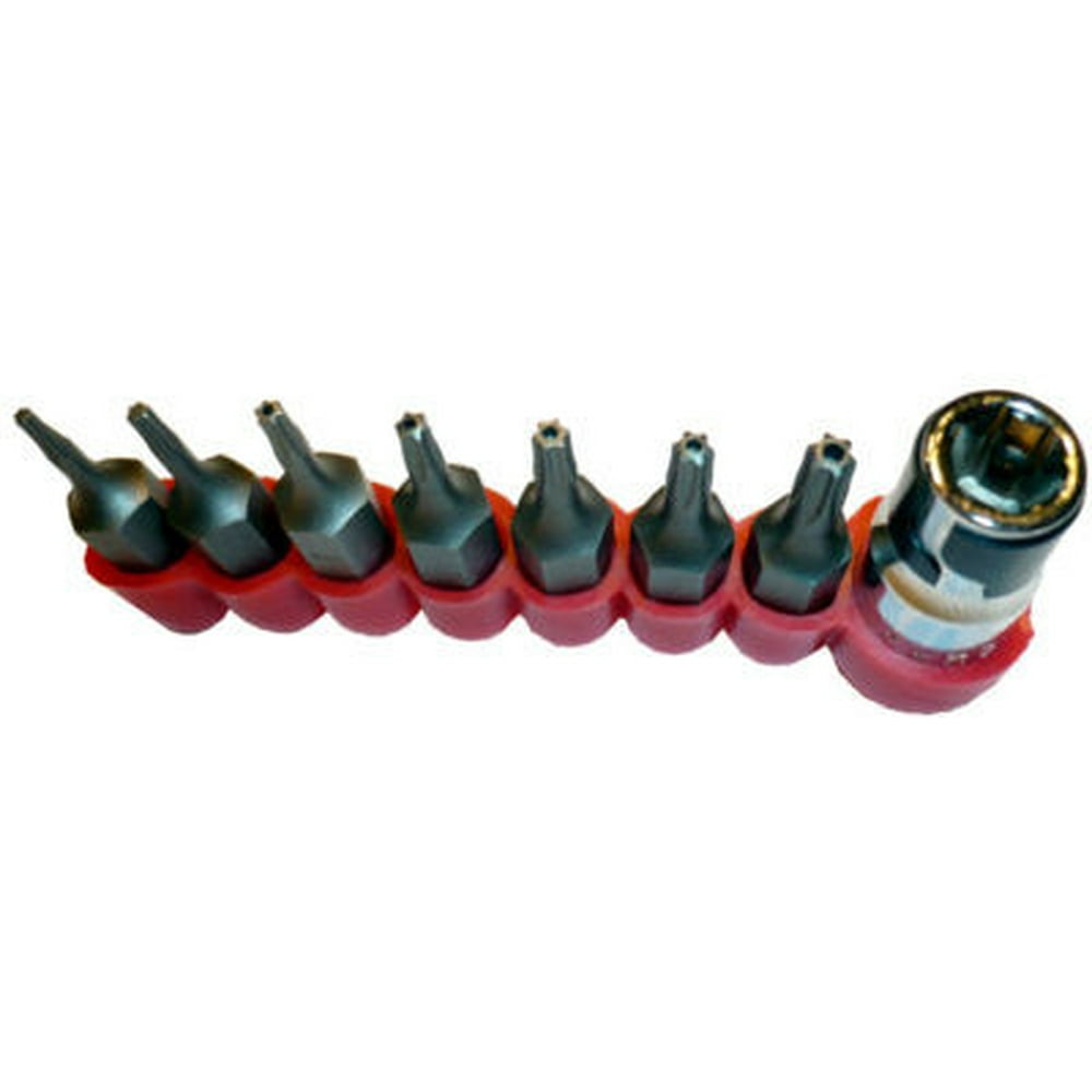 Security Tamper Proof Resistant Screw Driver Star Bit Torx Tork Tool Set T5 T6