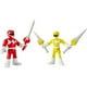 Imaginext Power Rangers Red Ranger & Yellow Ranger - Walmart.com