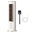 Bladeless Tower Fan with Wide-Angle Oscillation, 3 Speed Settings, 6 ...