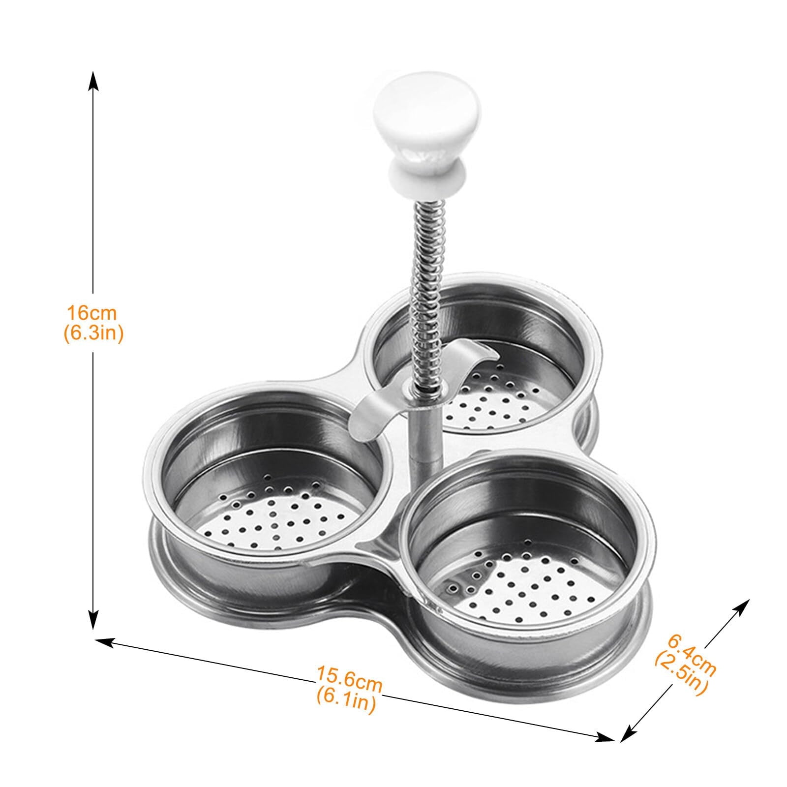 Click here for Ltdhehe Stainless Steel Egg Poacher Cups Poached E... prices
