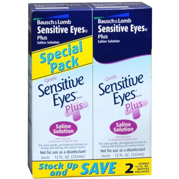 Bausch And Lomb Sensitive Eyes Saline Solution
