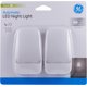 GE Automatic LED Plug-in Night Light, Light Sensing, 5 in, 2-Pack ...