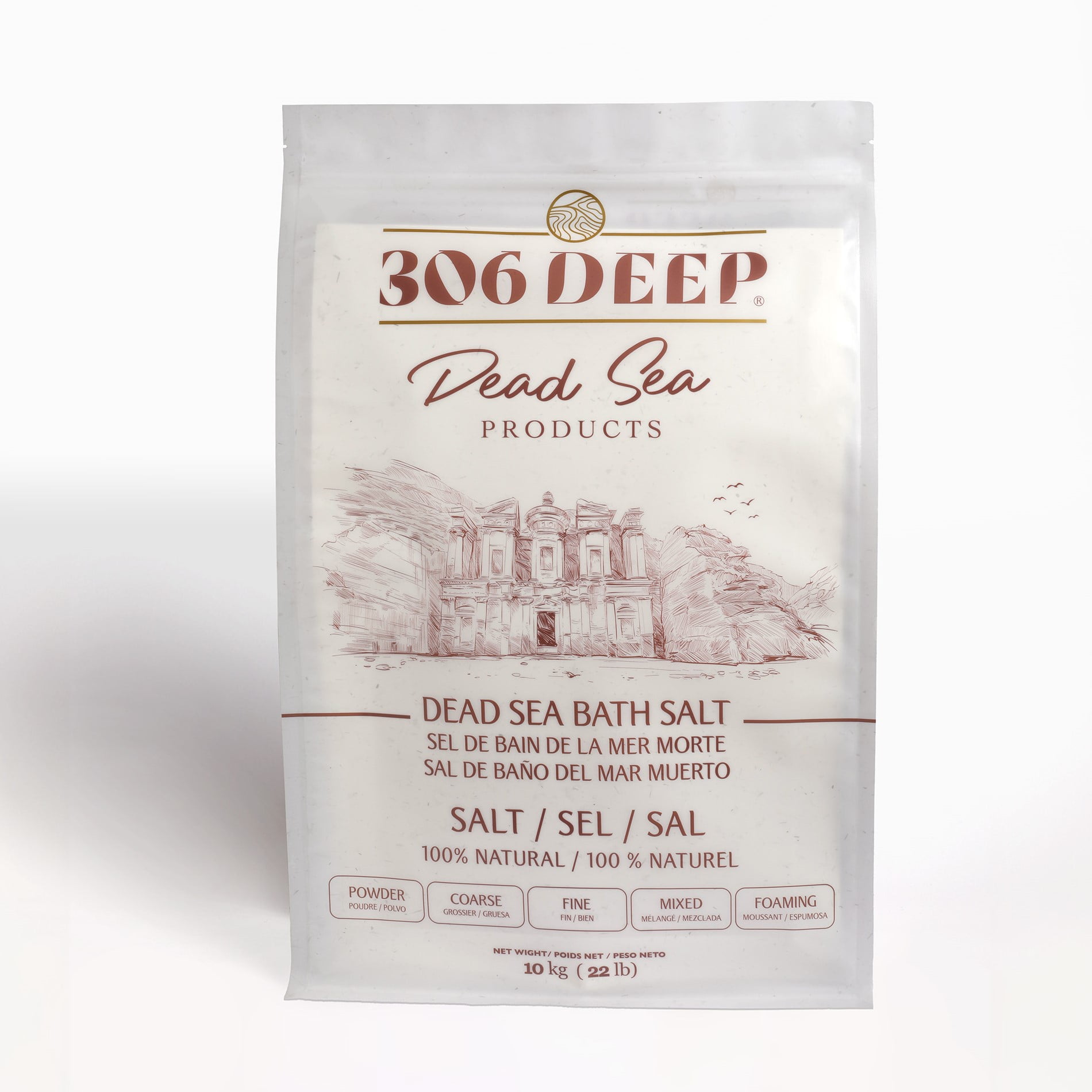 Click here for 306 Deep Dead Sea Bath Salt - Fine (1-2 Mm) 10k 1-... prices