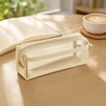 Anckoeil Transparent Mesh Pencil Case, Double Layer Large Capacity ...