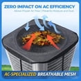 2 count Central Air Conditioner Covers for Outside Units 26'' x 26 ...