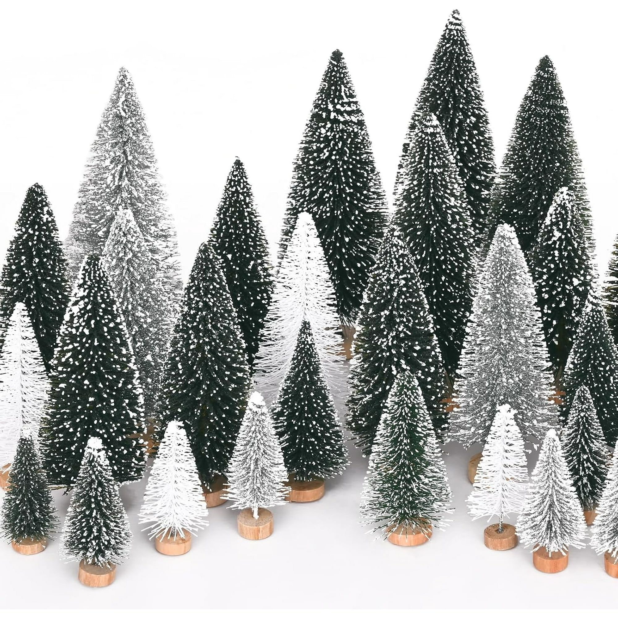 Click here for Waipfaru 21 Pcs Mini Christmas Tree Table Decor  B... prices
