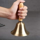 Gazdag-Hand Bell - Hand Call Bell with Brass Solid Wood Handle,Very ...