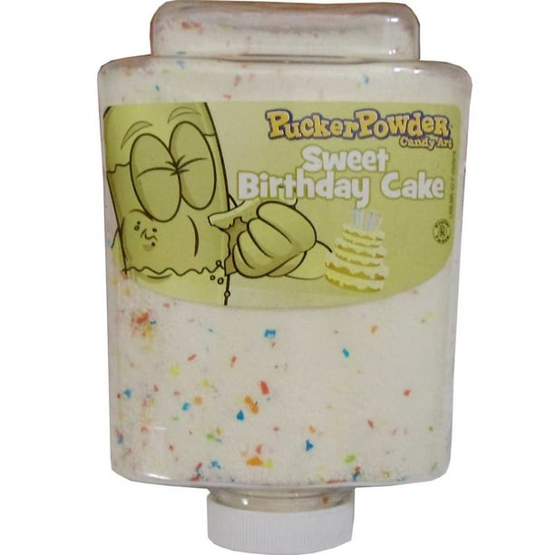 Sweet Birthday Cake Pucker Powder Candy Art - 9 oz: 1 Count - Walmart.com