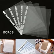Universal Project Folders, Jacket, Poly, Letter, Clear, 25/Pack ...