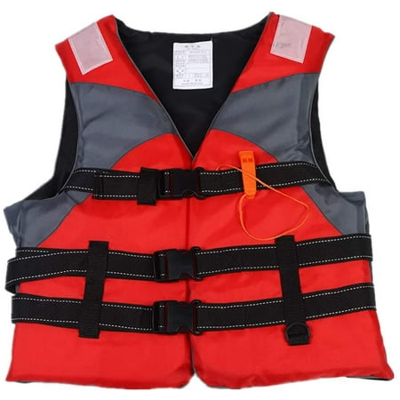 Float Life Jacket Vest Safety Vest with Adjustable Buckle Swimming ...