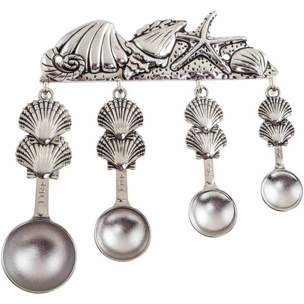 Measuring Spoons, Shells, Set of 4 - Walmart.com - Walmart.com