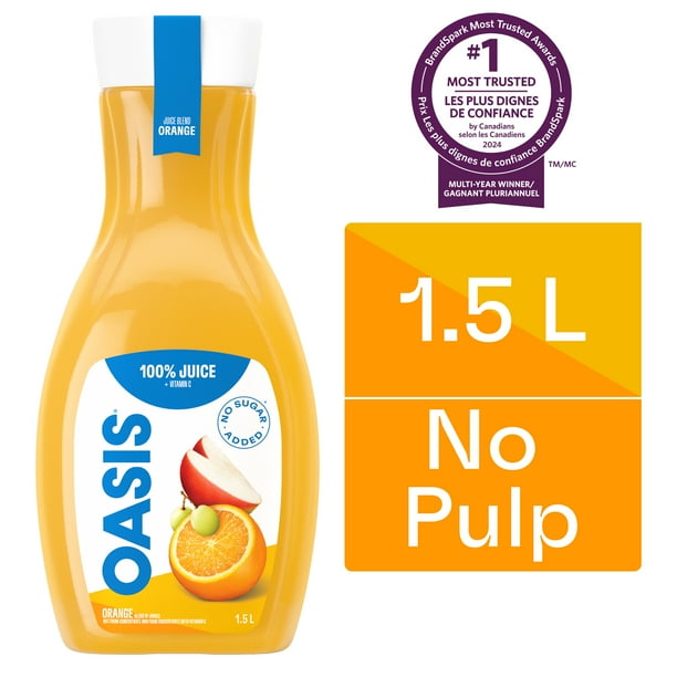 Orange Pure Breakfast Juice, 1.5 L - Walmart.ca
