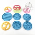 ANXPTIME Coffee Tea Cup Coaster Stand Epoxy Resin Mold Table Mat Holder ...