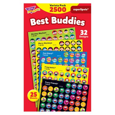 Teacher Created Resources, TCR4223, Smiles Stickers Galore Book, 1323 ...