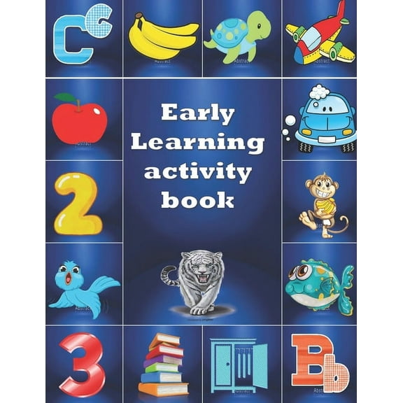 Letter Tracing Alphabet Book: ABC Learning Book for Kids - Toddlers ...